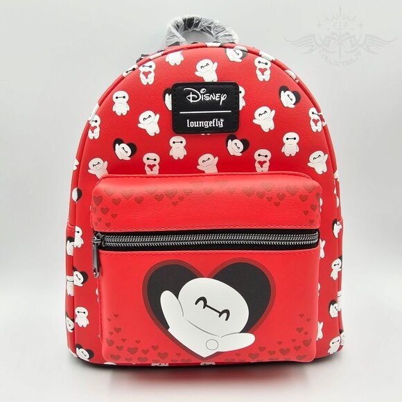 Loungefly Bags Loungefly Disney Big Hero 6 Baymax All Over Print Mini Backpack Poshmark